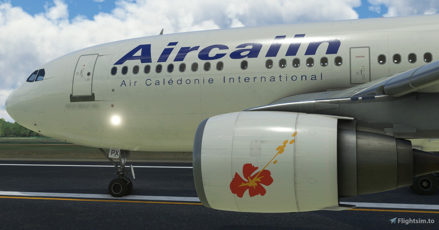 Aircalin / Air Calin "1983 livery" "F-OHPX" IniBuilds A310-300 for ...