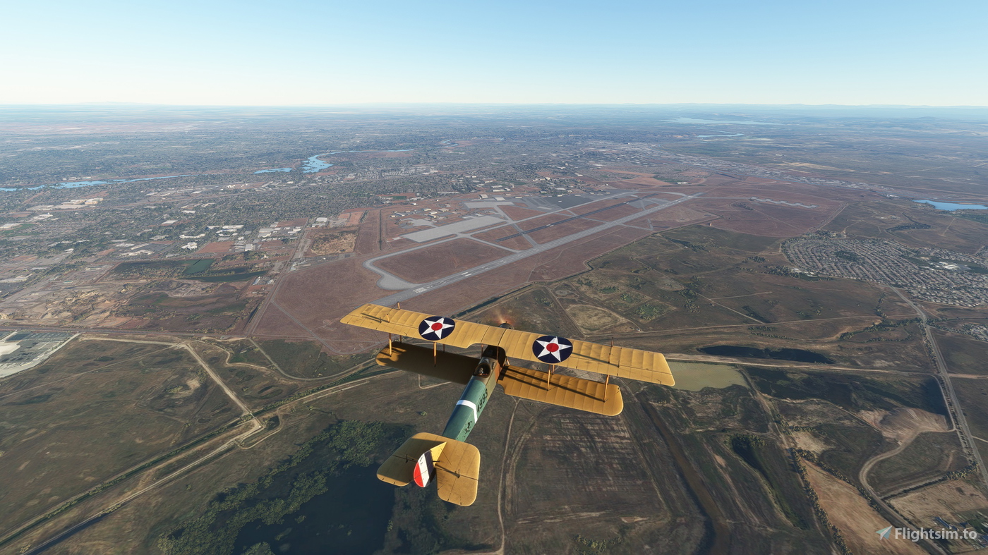 Airmail Route Series #1A - KCSY > KMHR for Microsoft Flight Simulator ...