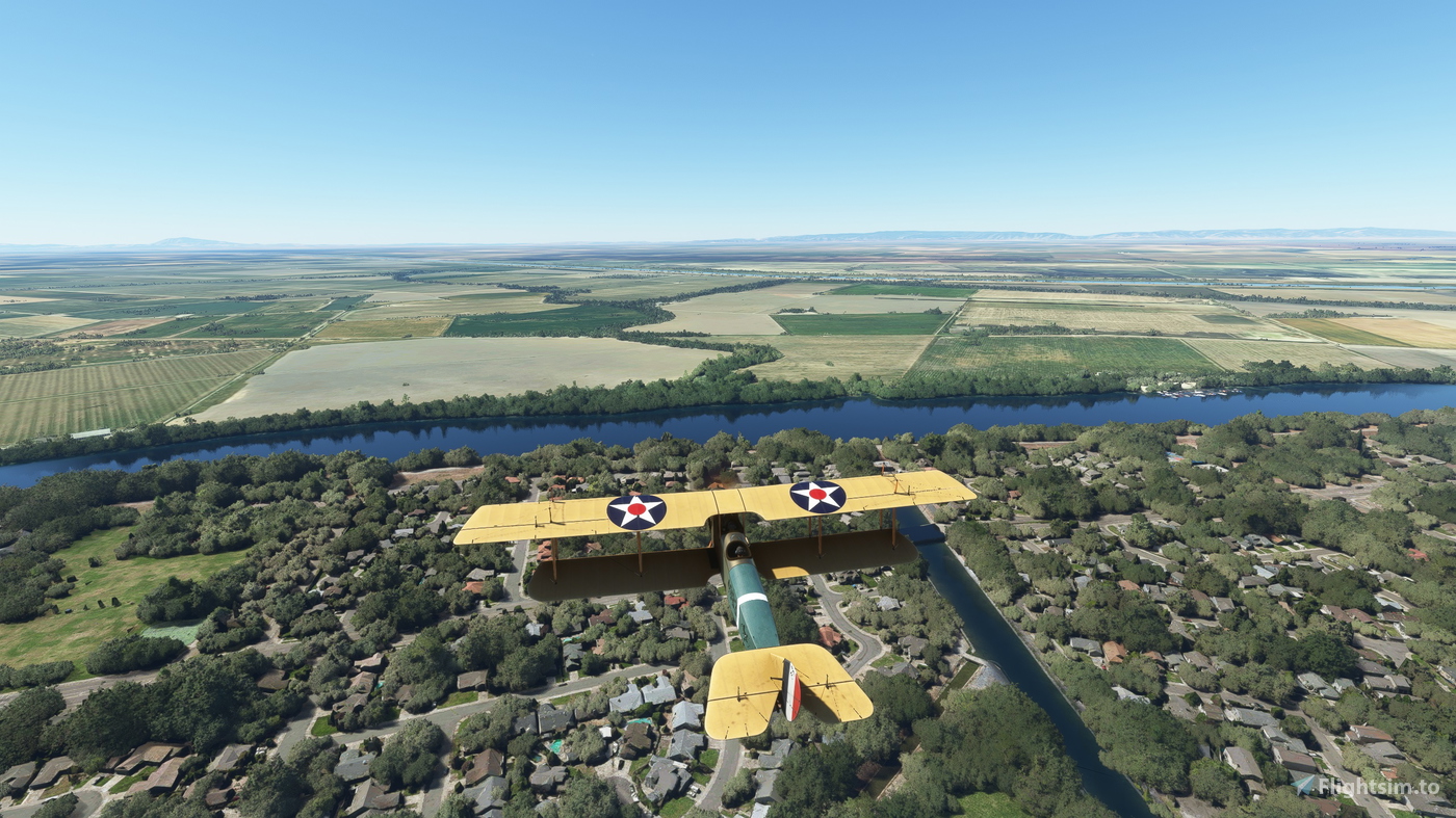 Airmail Route Series #1B - KSAC > KCSY for Microsoft Flight Simulator ...