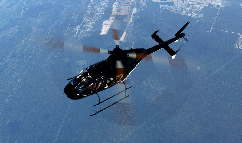 Airwolf-like Bell 407 livery and main rotor power tune up for Microsoft ...