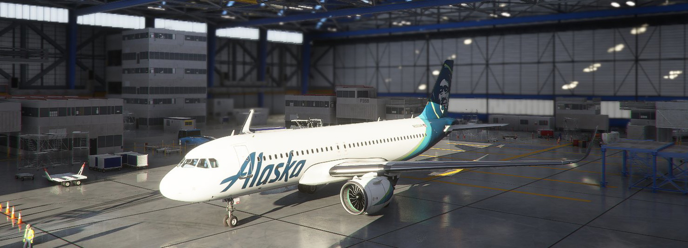 Alaska Airlines A320 NEO for Microsoft Flight Simulator | MSFS