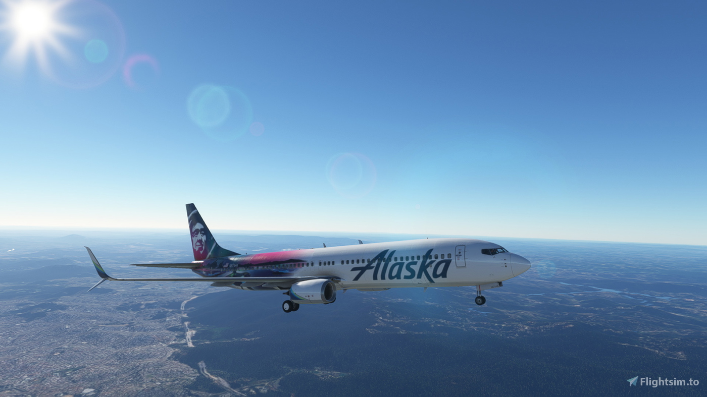 ALASKA AIRLINES (N874AK) for Microsoft Flight Simulator | MSFS