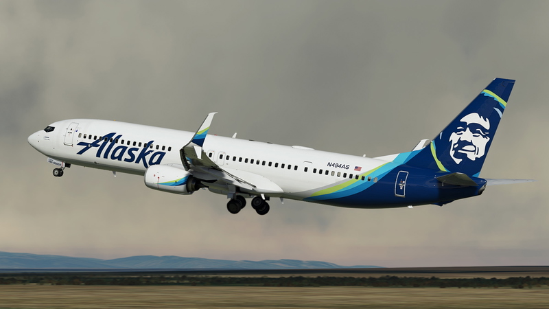 Alaska Airlines [Pack] w/Cabin PMDG 737-990ER for Microsoft Flight ...
