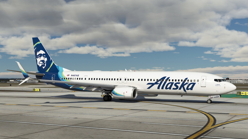 Alaska Airlines [Pack] w/Cabin PMDG 737-990ER for Microsoft Flight ...