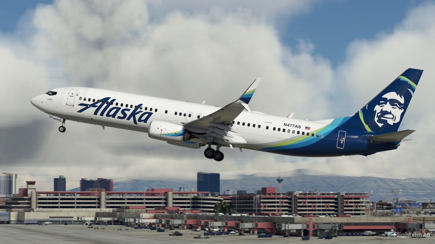 Alaska Airlines [Pack] w/Cabin PMDG 737-990ER for Microsoft Flight ...