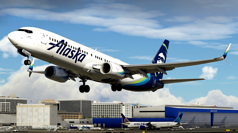 Alaska Airlines [Pack] w/Cabin PMDG 737-990ER for Microsoft Flight ...