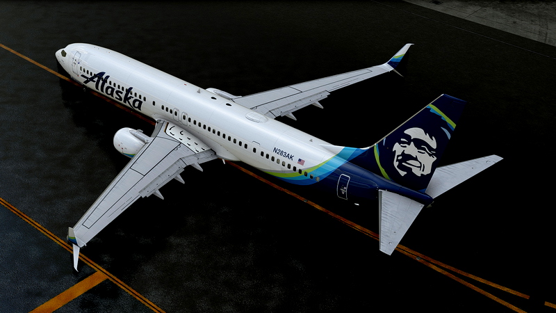Alaska Airlines [Pack] w/Cabin PMDG 737-990ER for Microsoft Flight ...