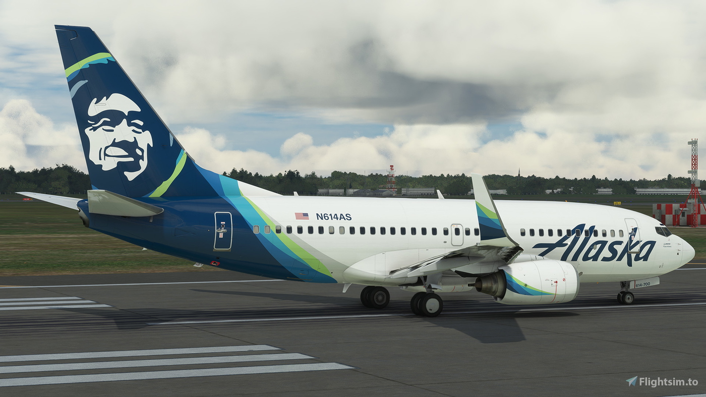 Alaska Airlines PMDG 737-700 MSFS Pack for Microsoft Flight Simulator | MSFS