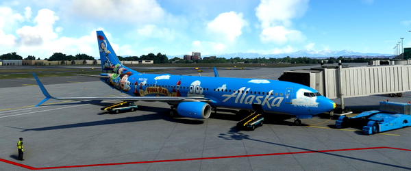 Alaska Airlines PMDG Boeing 737-800 New Eskimo for Microsoft Flight ...
