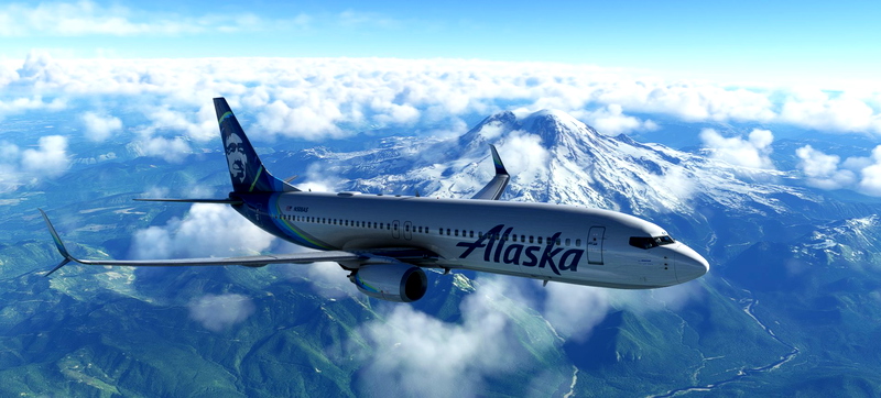 Alaska Airlines PMDG Boeing 737-800 New Eskimo for Microsoft Flight ...
