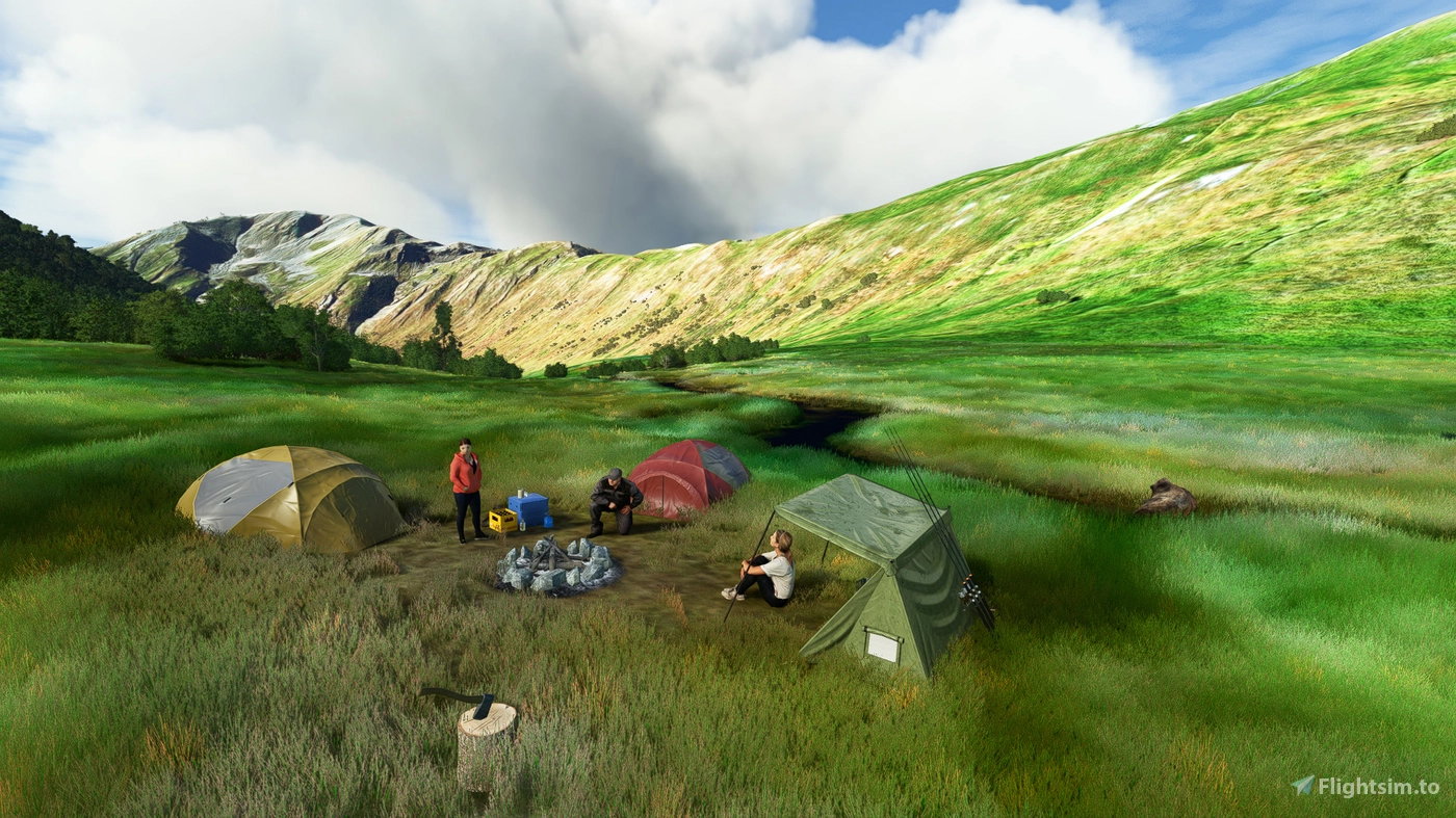 Alaska Camps for Microsoft Flight Simulator | MSFS