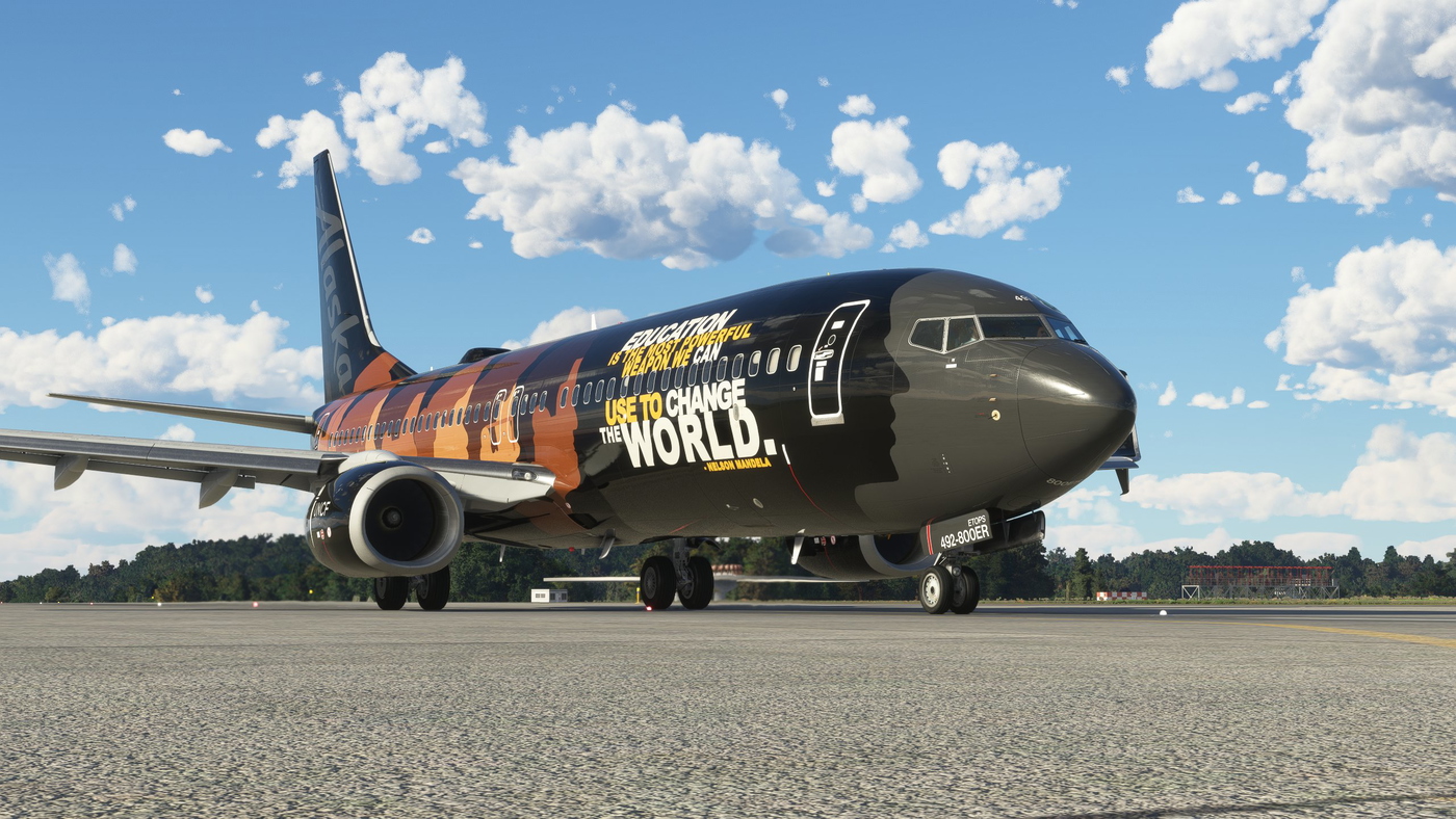 Alaska "UNCF" [4K] - PMDG 737-800 för Microsoft Flight Simulator | MSFS
