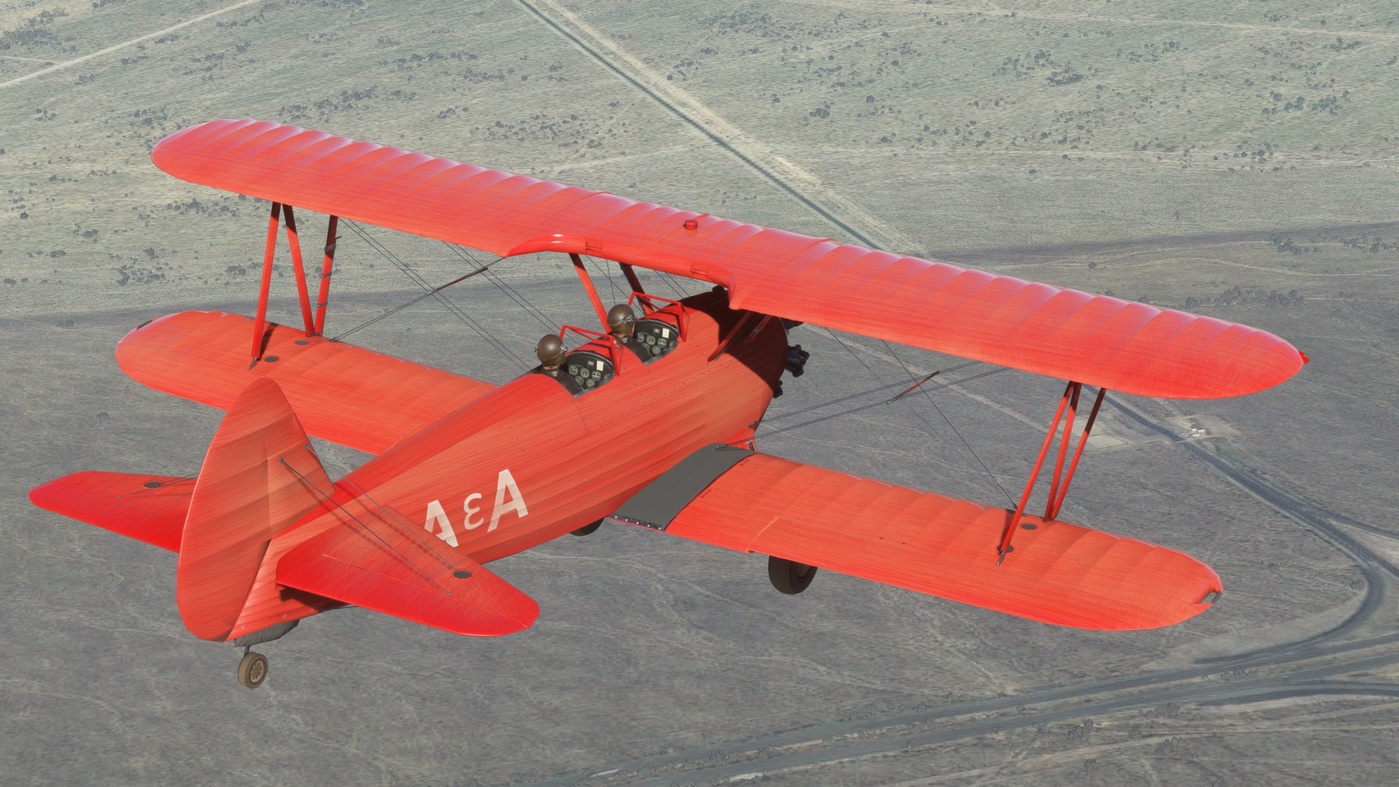 Albain's Stearman from Capricorn One for Microsoft Flight Simulator | MSFS
