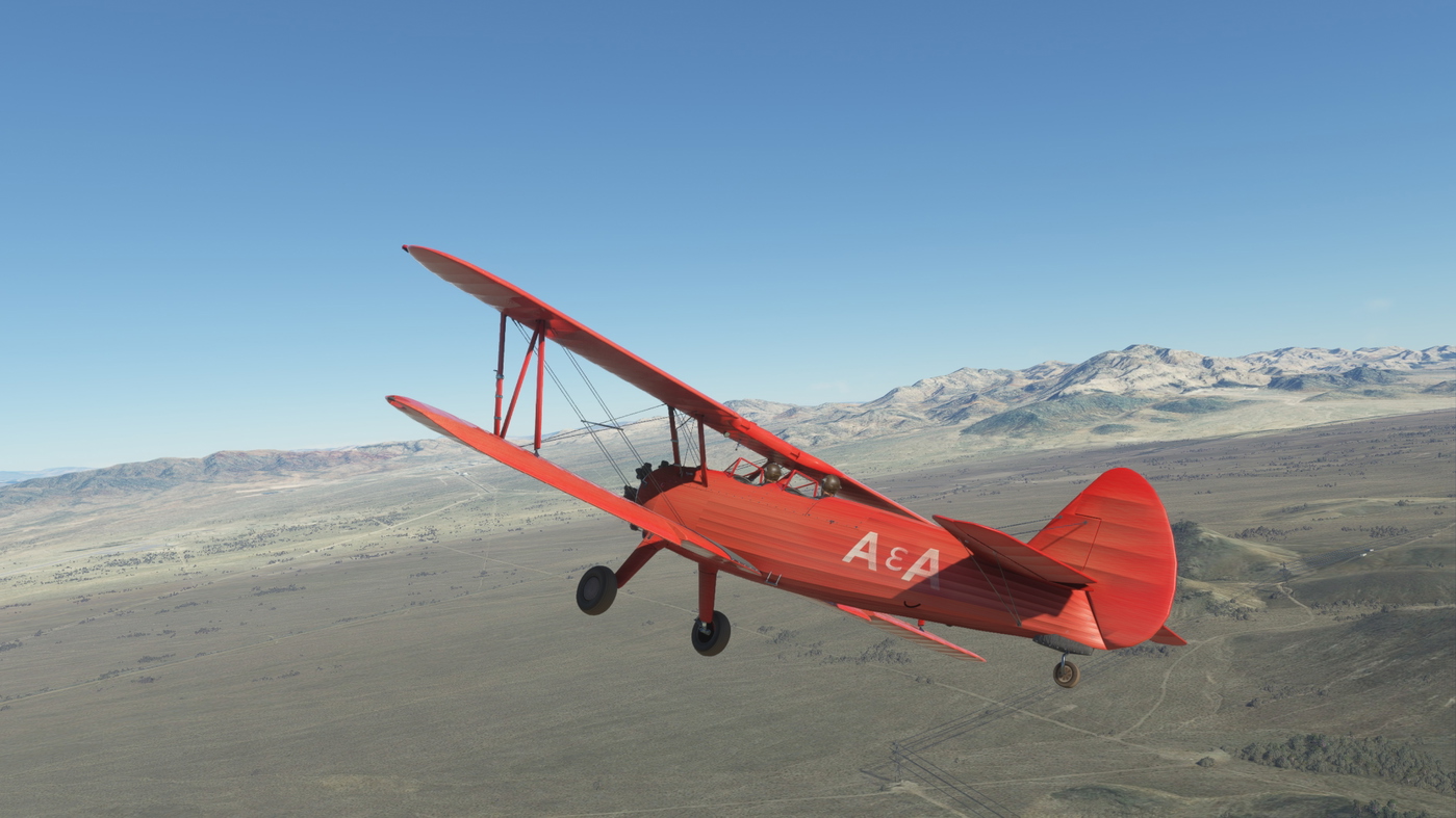 Albain's Stearman from Capricorn One for Microsoft Flight Simulator | MSFS
