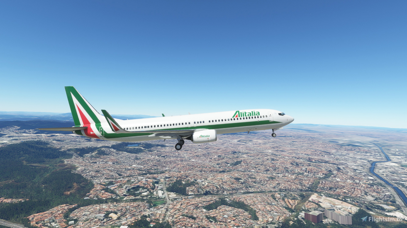 ALITALIA OR AIR ITALY 737-900 for Microsoft Flight Simulator | MSFS