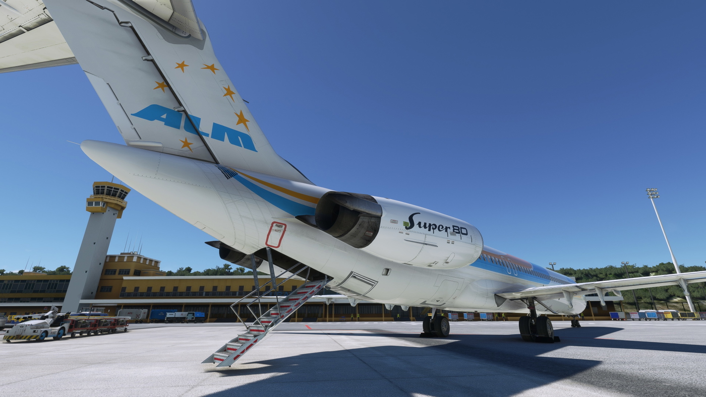 ALM Antillean Airlines MD-82 PJ-SEG for Microsoft Flight Simulator | MSFS