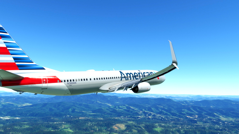 AMERICAN AIRLINES 737-900ER SCIMITAR WINGLETS for Microsoft Flight ...