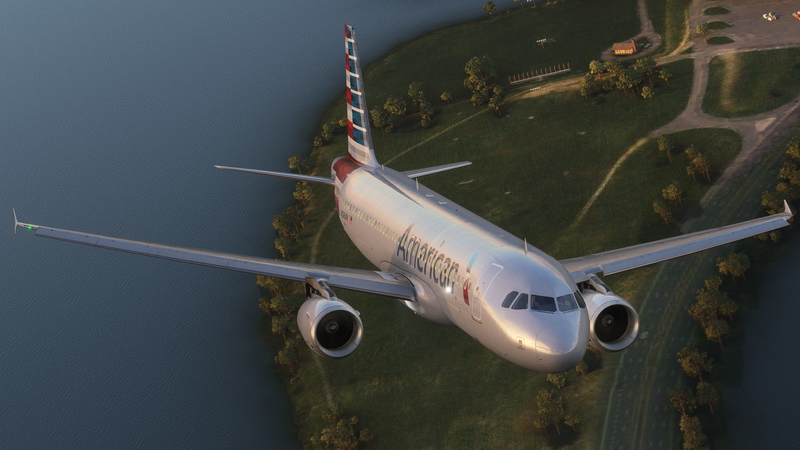 American Airlines Pack [w/ Interior] Fenixsim A320 [8K+4K] for ...