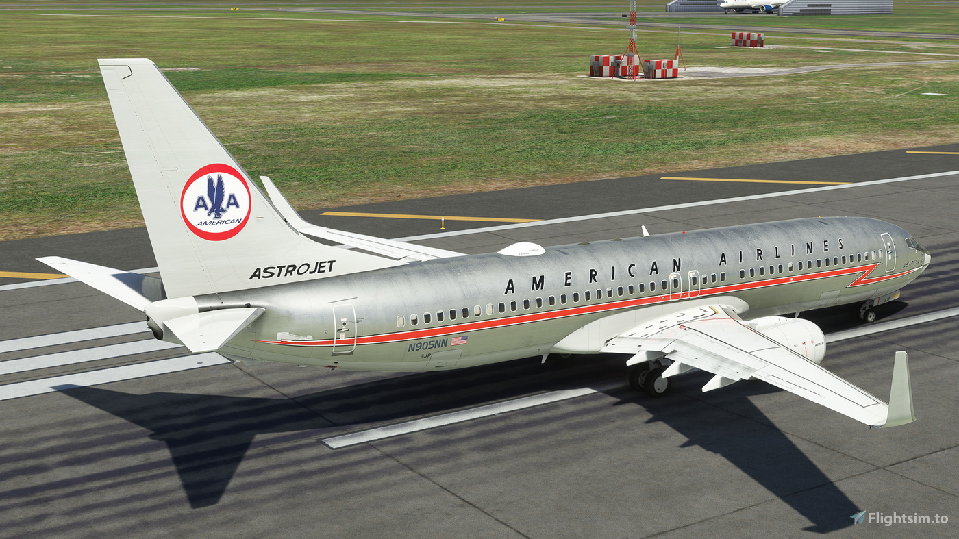 American Airlines PMDG 737-800 'Astrojet' (N905NN) for Microsoft Flight ...
