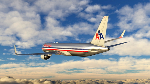 American (Bare Metal) (Winglets) - CS 767-300 for Microsoft Flight ...