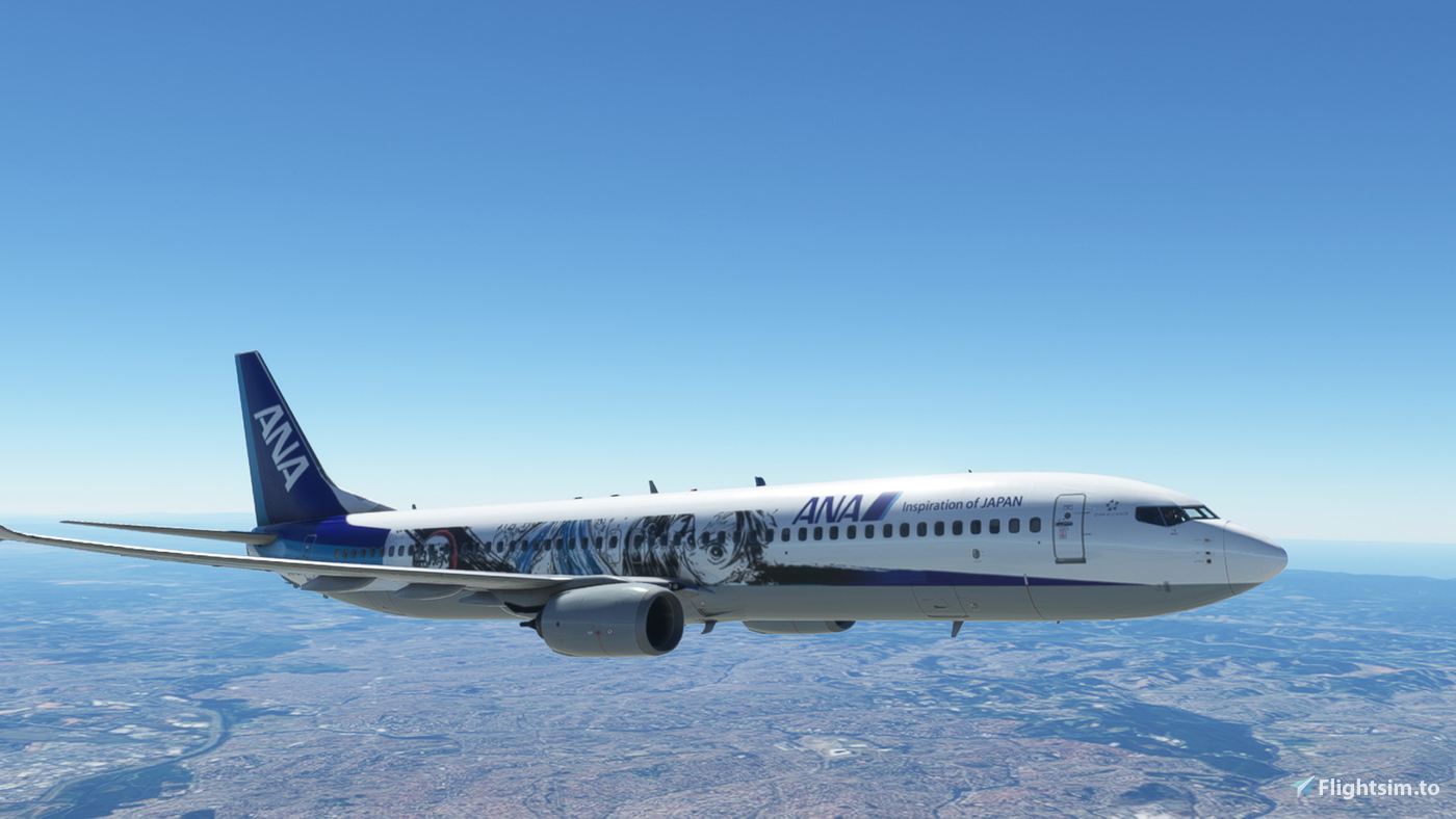 ANA ALLNIPPON AIRWAYS KIMETSU 737-900ER JA616A para Microsoft Flight ...