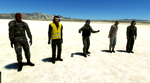 Animated Human 3D Models Library » Microsoft Flight Simulator