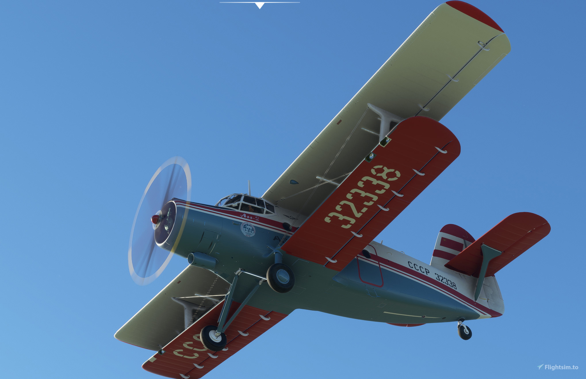 Antonov-2 Aeroflot USSR-32338 for Microsoft Flight Simulator | MSFS