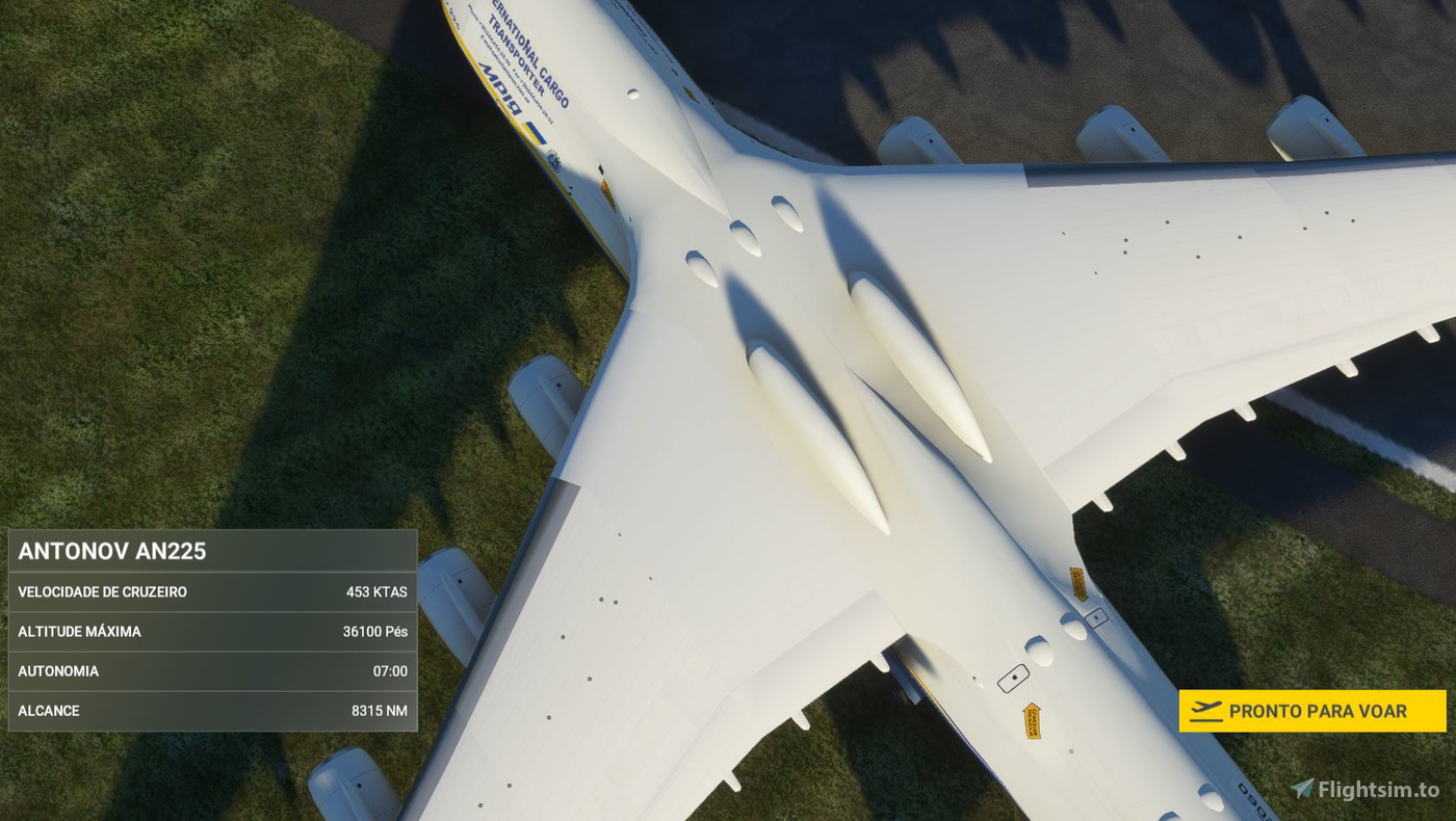 ANTONOV AN225 MRIYA TOM-RRATHGE for Microsoft Flight Simulator | MSFS