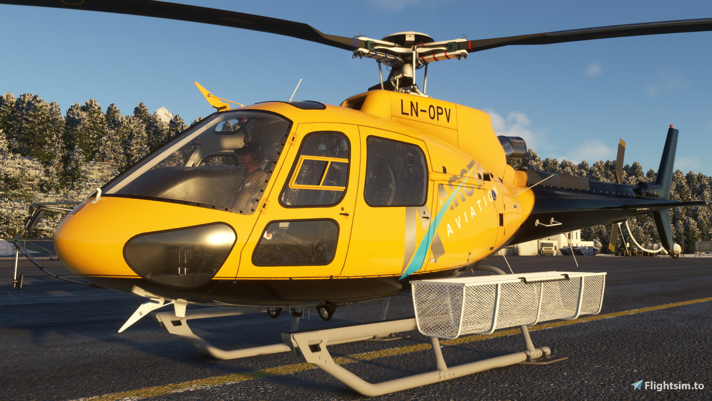 Arctic Aviation (LN-OPV) - CowanSim H125 for Microsoft Flight Simulator ...