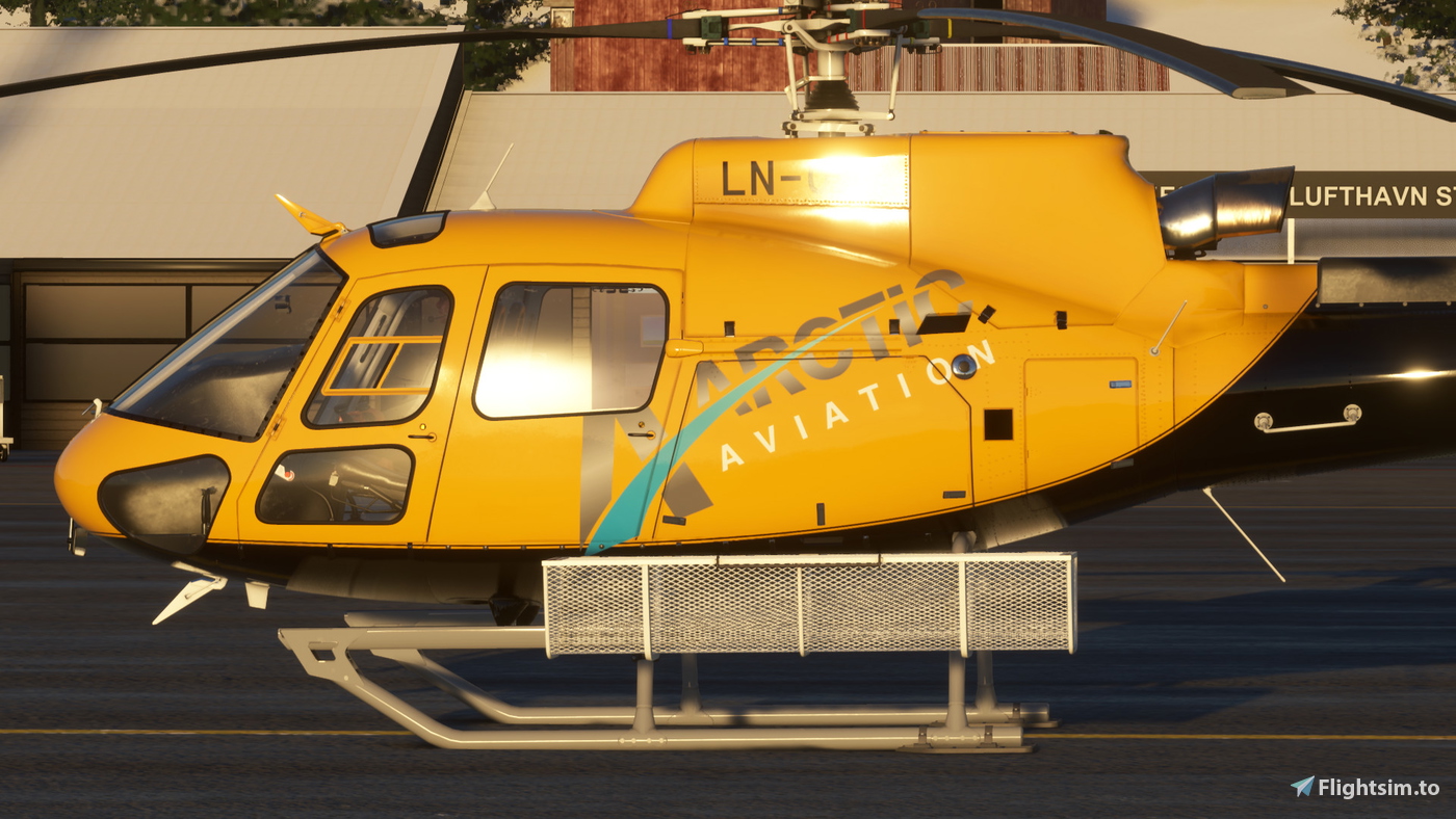 Arctic Aviation (LN-OPV) - CowanSim H125 for Microsoft Flight Simulator ...