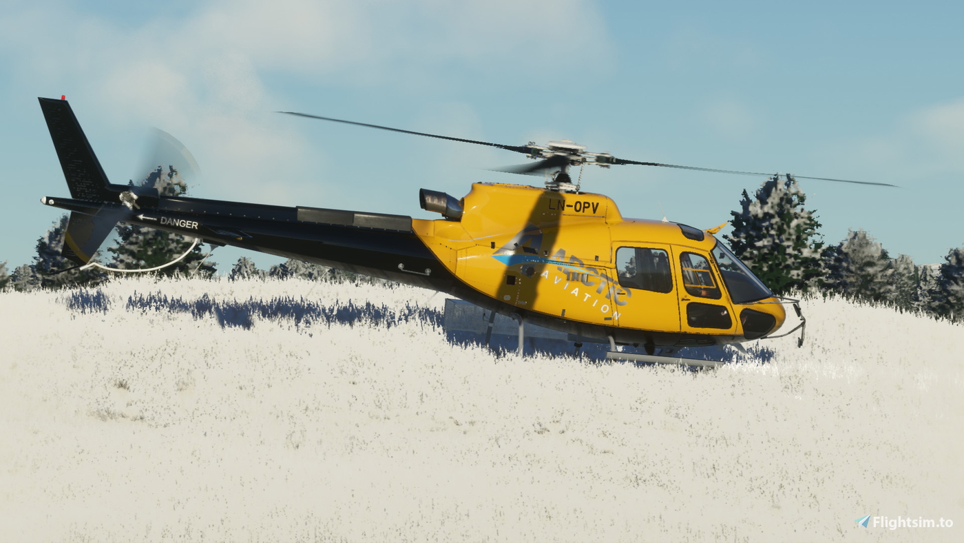 Arctic Aviation (LN-OPV) - CowanSim H125 for Microsoft Flight Simulator ...