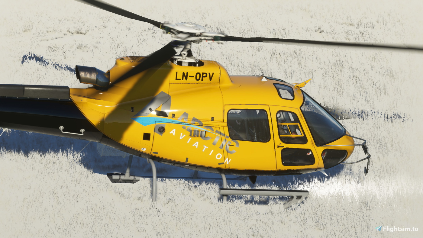 Arctic Aviation (LN-OPV) - CowanSim H125 for Microsoft Flight Simulator ...