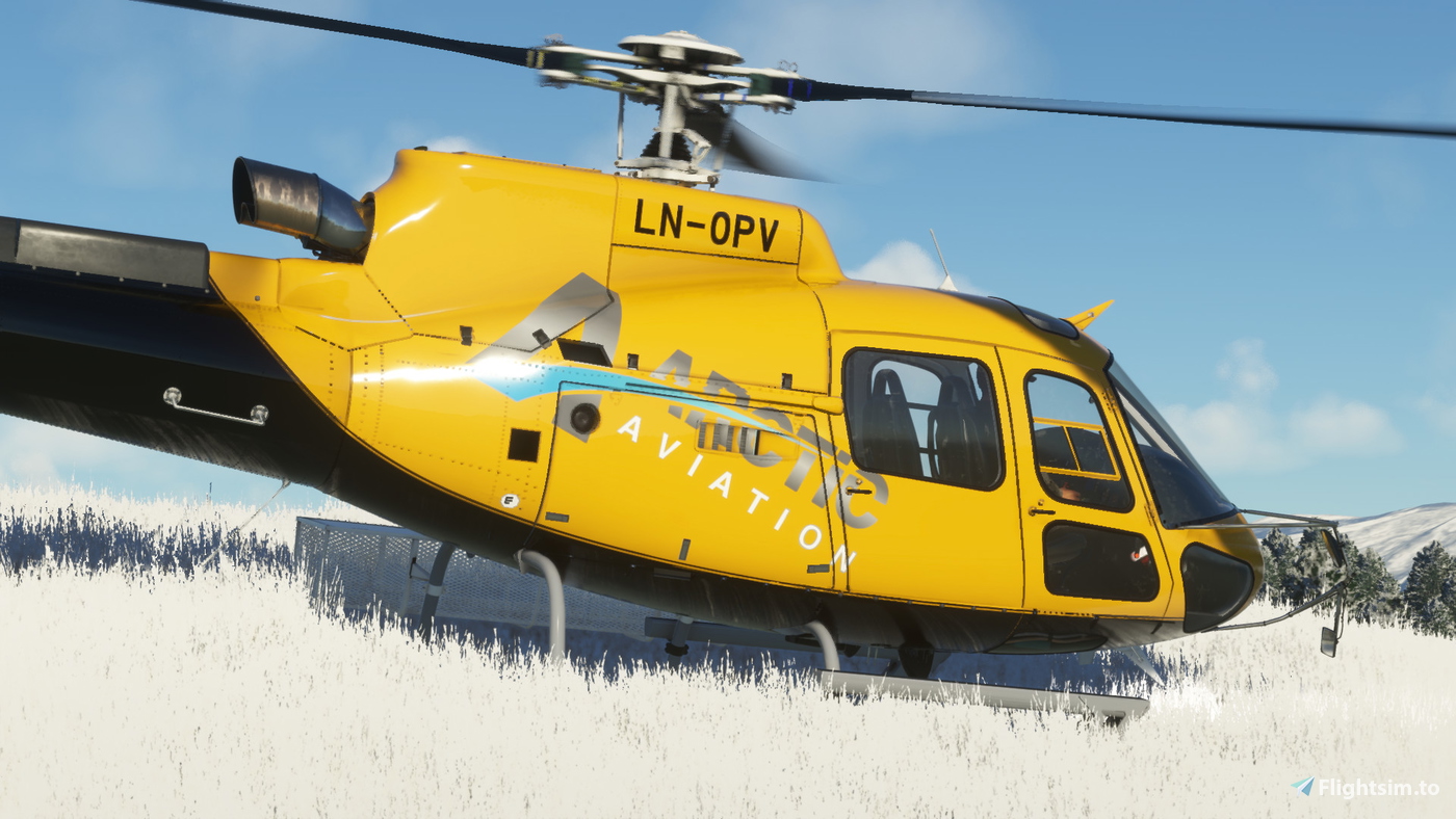 Arctic Aviation (LN-OPV) - CowanSim H125 for Microsoft Flight Simulator ...