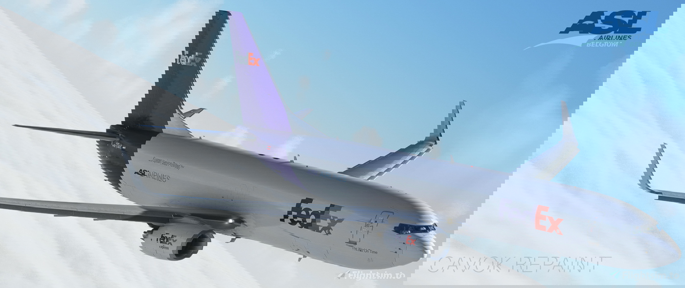 ASL Airlines Belgium (OE-IWF) Dirty - PMDG 737-800BCF for Microsoft Flight Simulator | MSFS