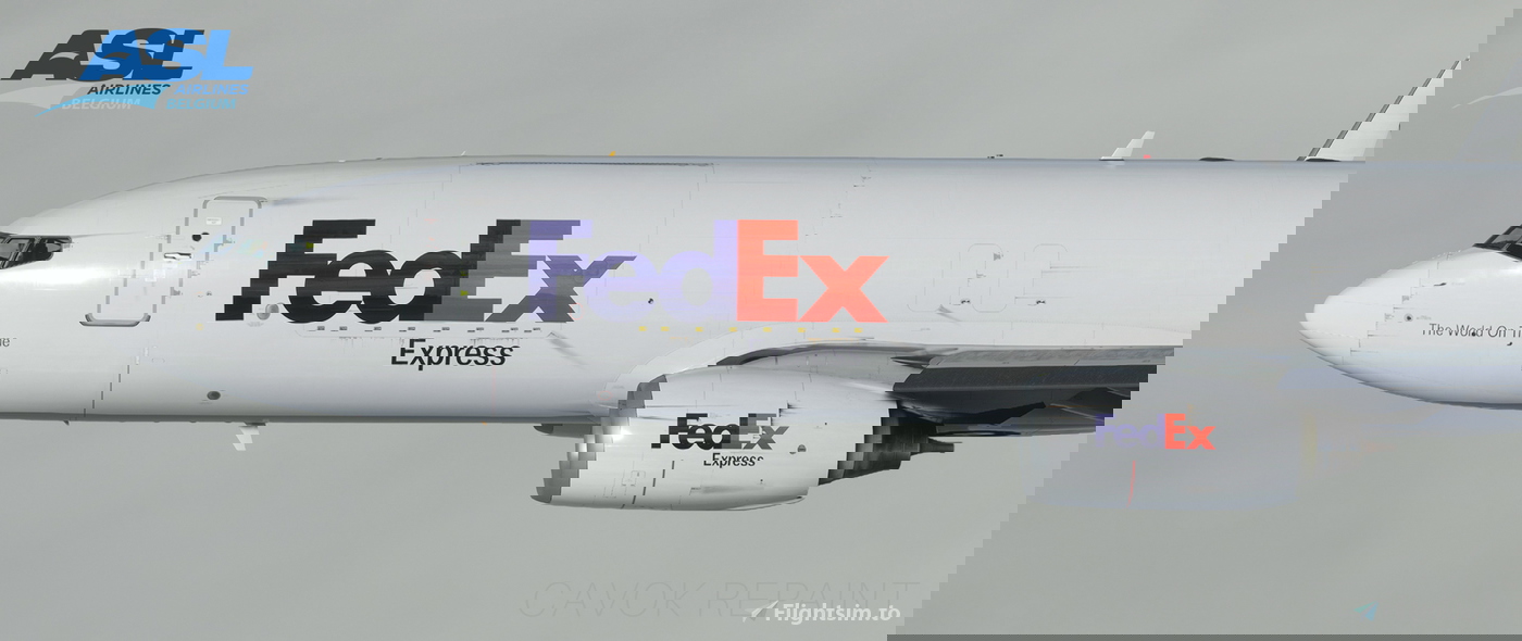 ASL Airlines Belgium (OE-IWF) Dirty - PMDG 737-800BCF for Microsoft Flight Simulator | MSFS