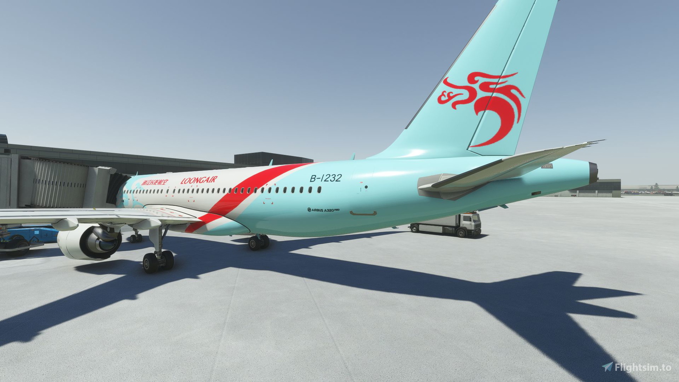 Asobo Airbus A320neo Loong Air for Microsoft Flight Simulator | MSFS