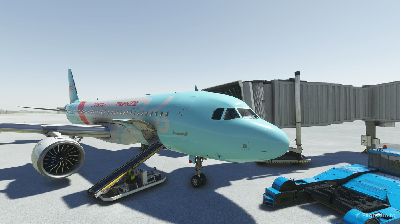 Asobo Airbus A320neo Loong Air for Microsoft Flight Simulator | MSFS