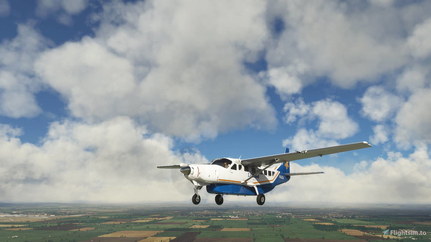 Asobo and Black Square Cessna Caravan 208 B "LifeMed Alaska" N162GA for ...