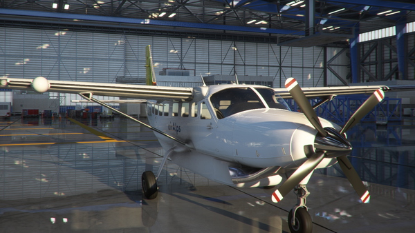 Asobo and Black Square Cessna Caravan 208 B MERLIN LABS "ZK-MLO" for ...