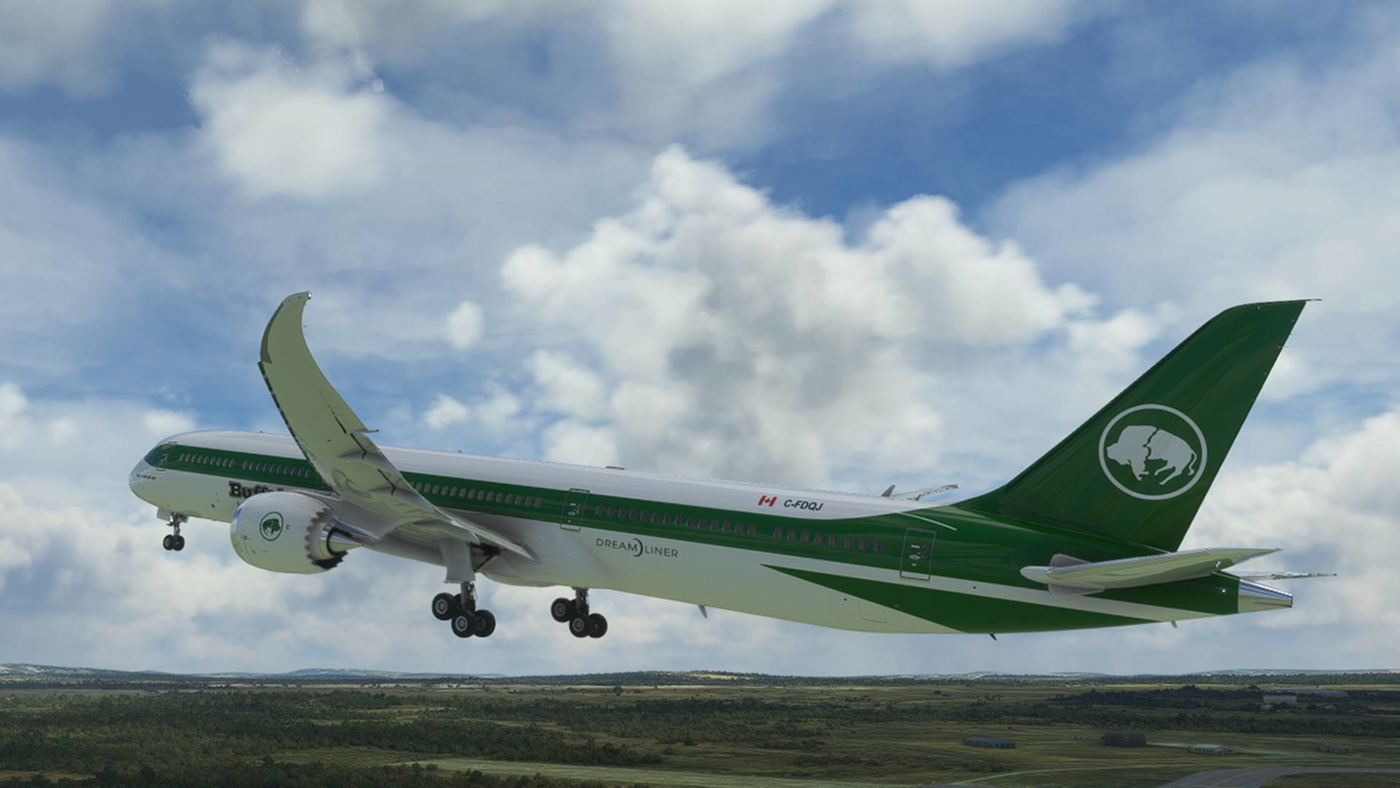 Asobo Boeing 787-10 "Buffalo Airways" Fictional for Microsoft Flight ...