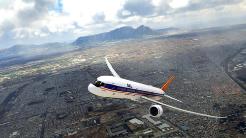 Asobo Boeing 787-10 "Old South African Airways/Suid-Afrikaanse Lugdiens ...