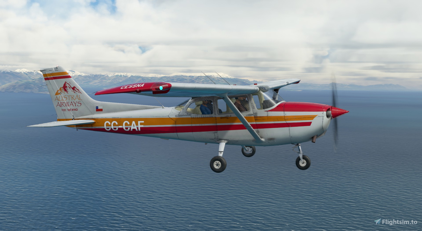 Asobo C172 G1000 Austral Airways Chile Virtual Airline for Microsoft ...
