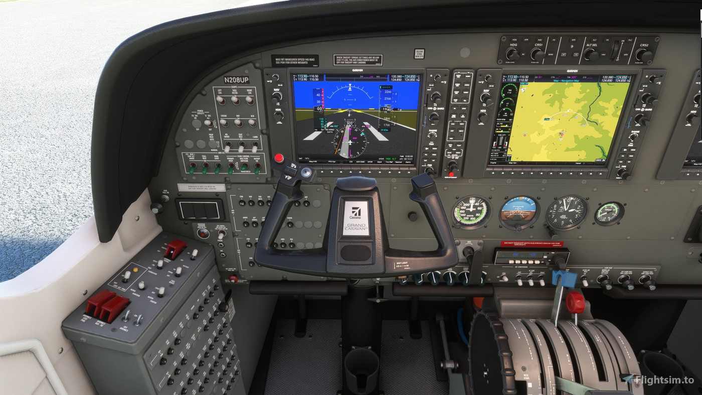 Asobo C208 | Fictional UPS livery for Microsoft Flight Simulator | MSFS