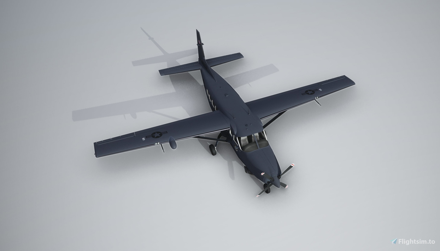 Asobo C208 | U. S. AIR FORCE for Microsoft Flight Simulator | MSFS