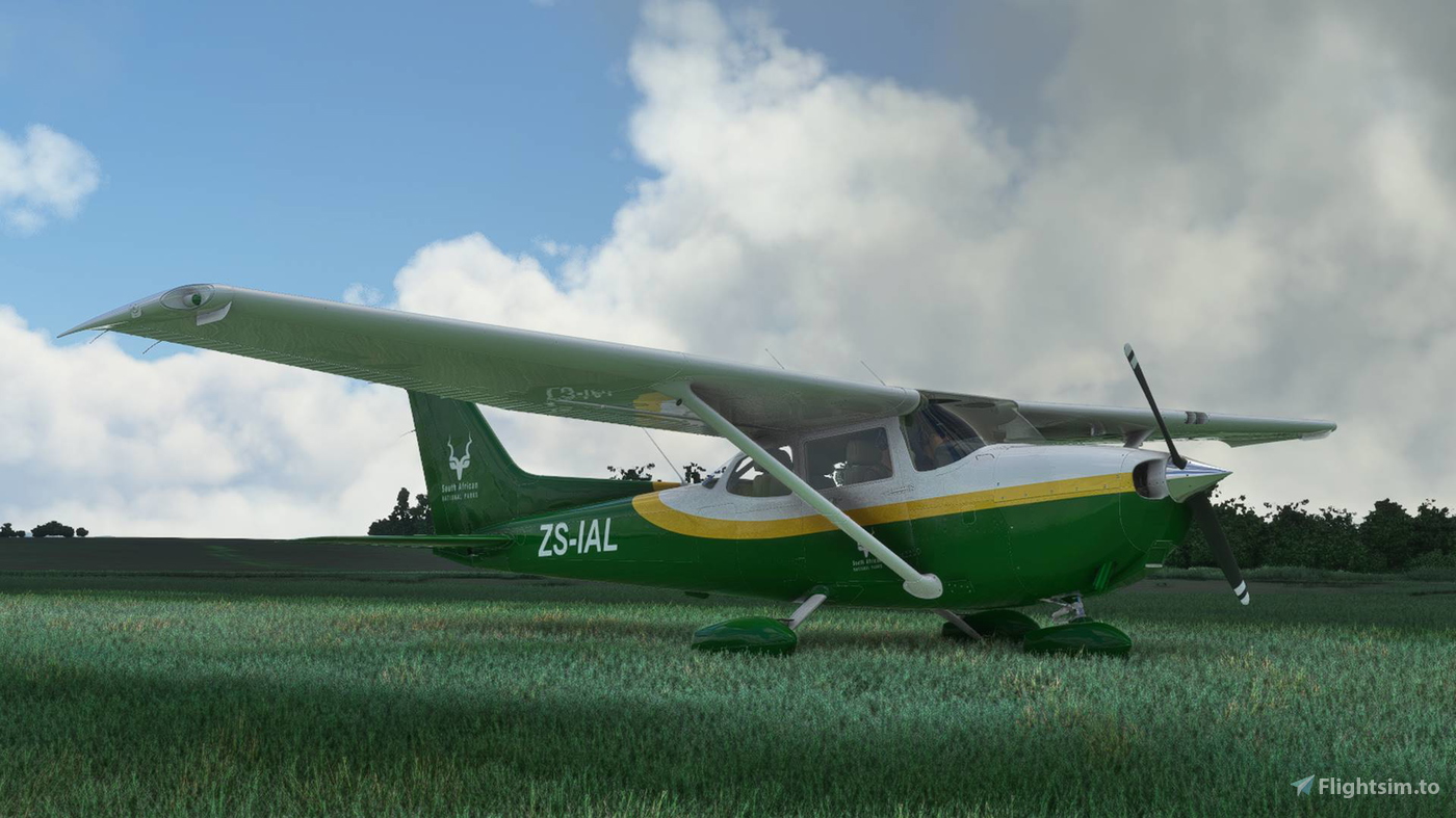 Asobo Cessna 172SP Skyhawk AS1000 "ZS-IAL" SanParks for Microsoft ...