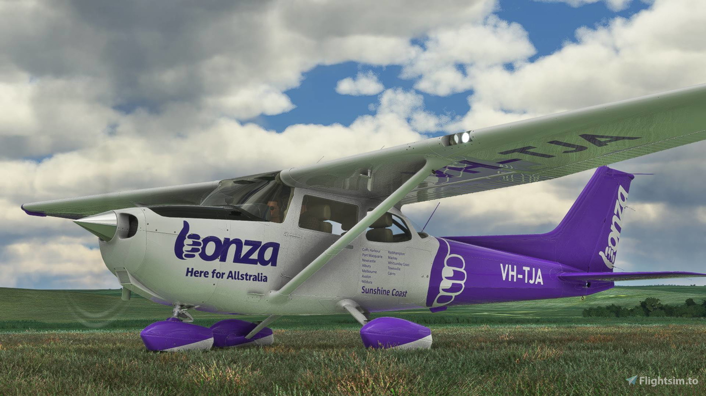 Asobo Cessna 172SP Skyhawk AS1000 "VH-TJA" BONZA (Fictional) for ...