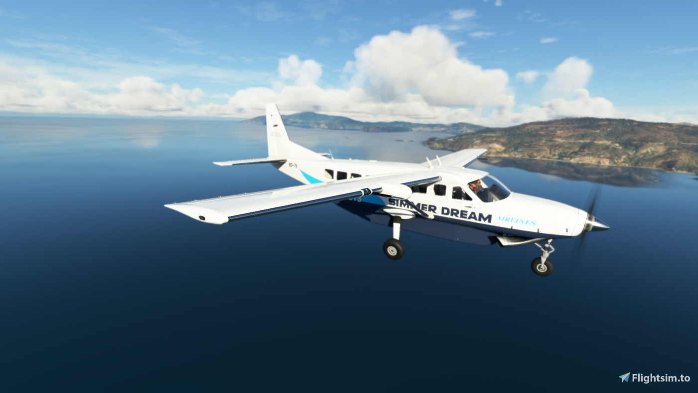 Asobo Cessna C208B | Simmer Dream Airlines | SD-213 for Microsoft ...