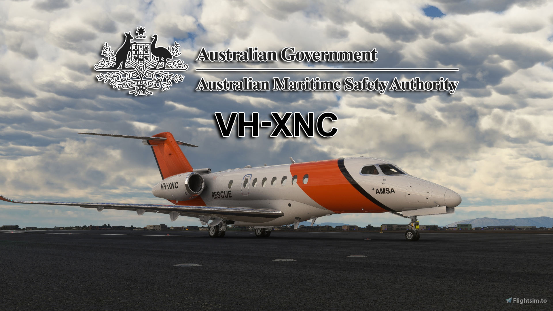 Asobo Cessna Citation Longitude AMSA "VH-XNC" for Microsoft Flight ...