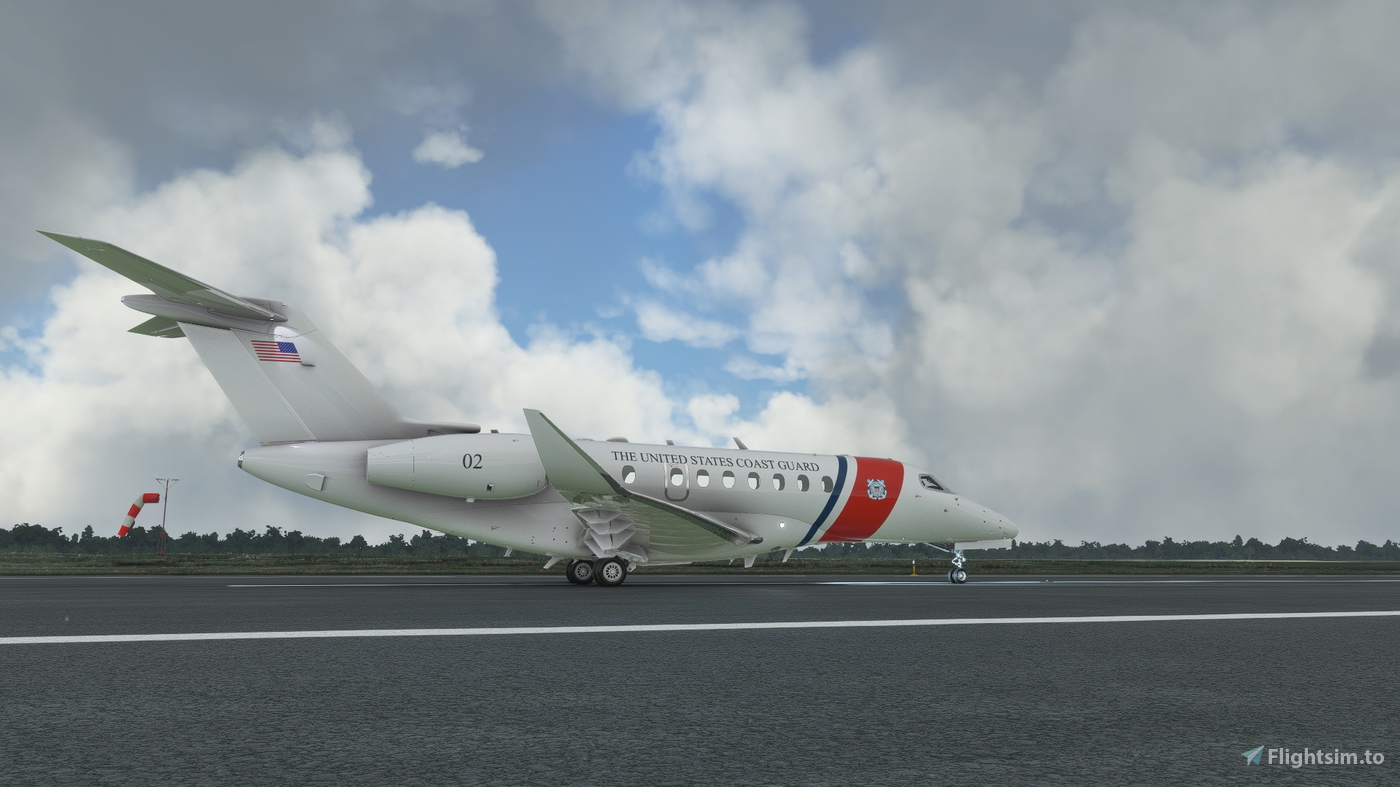 Asobo Cessna Citation Longitude USCG "02" for Microsoft Flight ...