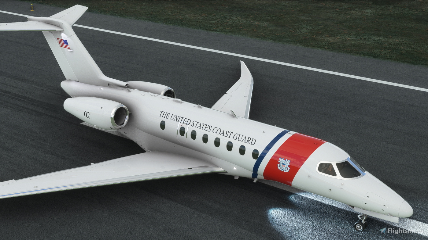 Asobo Cessna Citation Longitude USCG "02" for Microsoft Flight ...